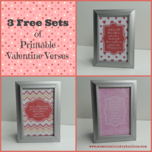 Free Printable Valentine Verses - Women's Ministry Toolbox